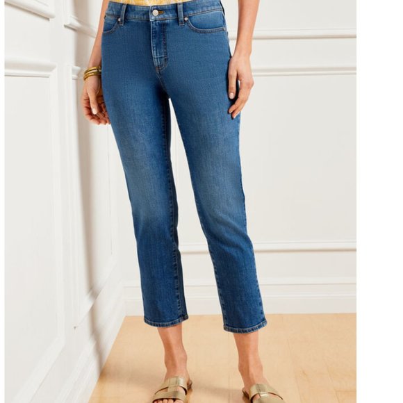 Talbots | Jeans | Talbots Denim Crop Pants | Poshmark